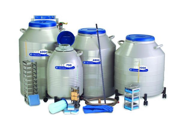 Cryoconservateurs de grande capacité, série LS (Laboratory System ...